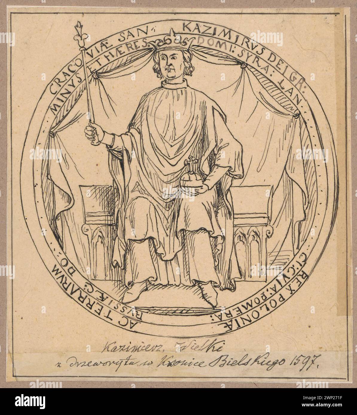 Kazimierz wielki krol polski 1310 1370 hi-res stock photography and images - Alamy