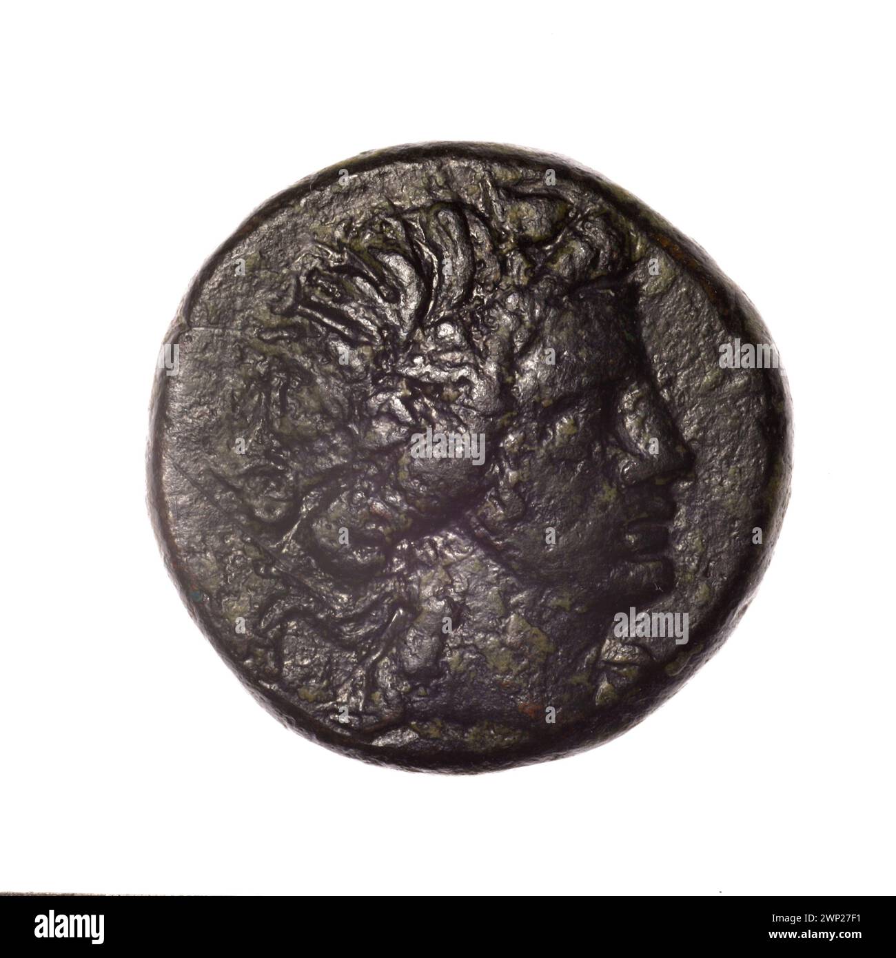 A brown coin from Pantikapaion, dating to the end of the 2nd-1st ...