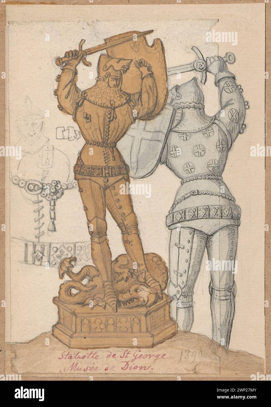 Jerzy Dragon, according to the Museum in Dijon - two general cars and ...