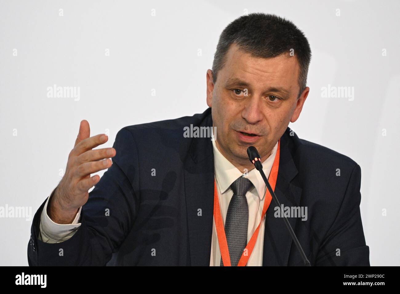 Prague, Czech Republic. 05th Mar, 2024. Luc Remont, CEO of French power ...