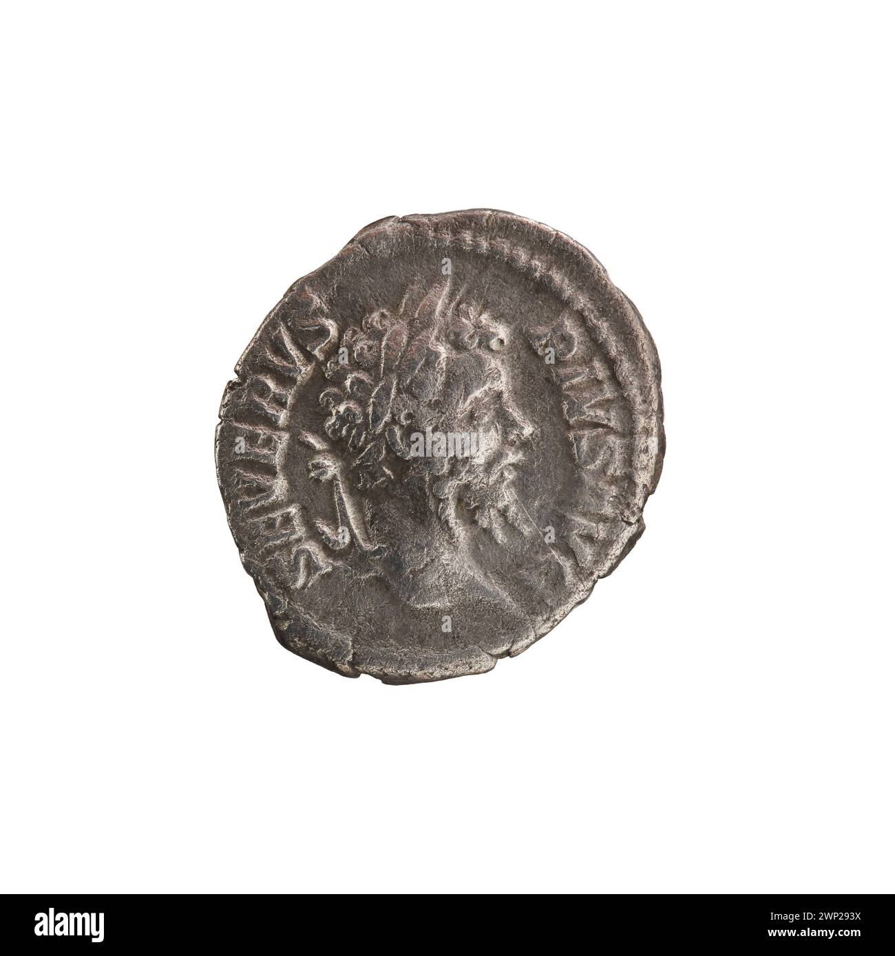 Denarius coins of 177 AD minted under Marcus Aurelius, serving as ...