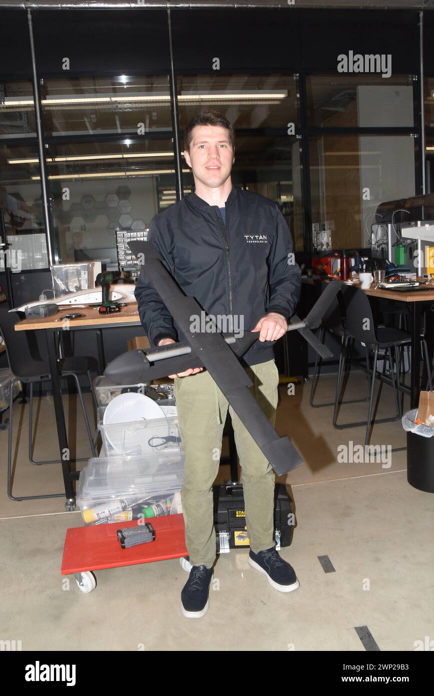 Balazs Nagy CEO und Founder -Balazs Tytan-Technologies Muenchen 05.03. ...