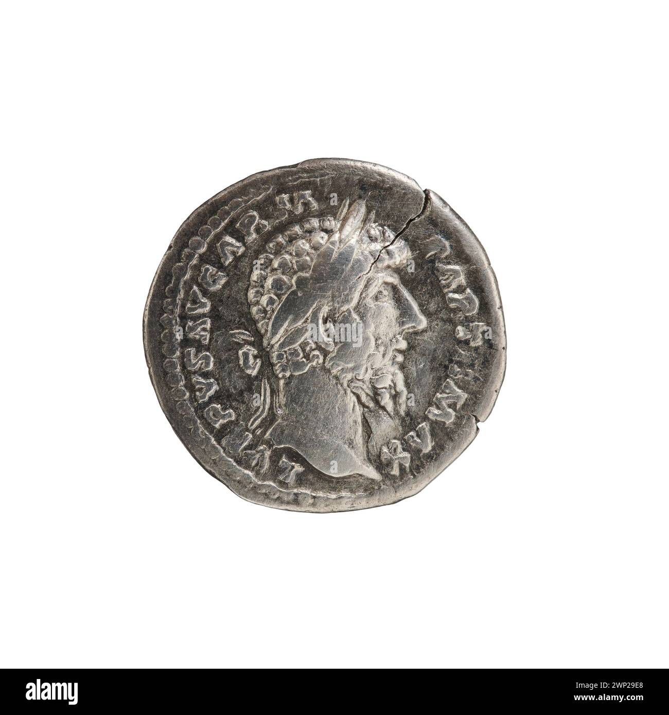 Silver denarius minted 165 under Roman Emperor Lucius Verus, featuring ...