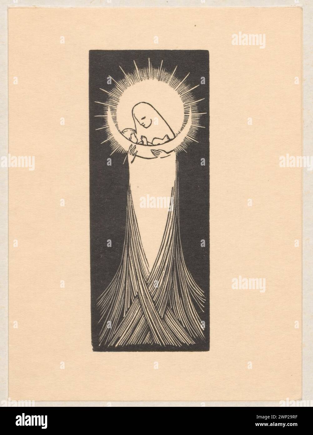 Madonna with Child painted by Wiktoria Gory between 1928-1937 ...