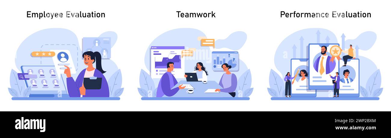 Corporate Evaluation set. Insightful feedback on employee ...