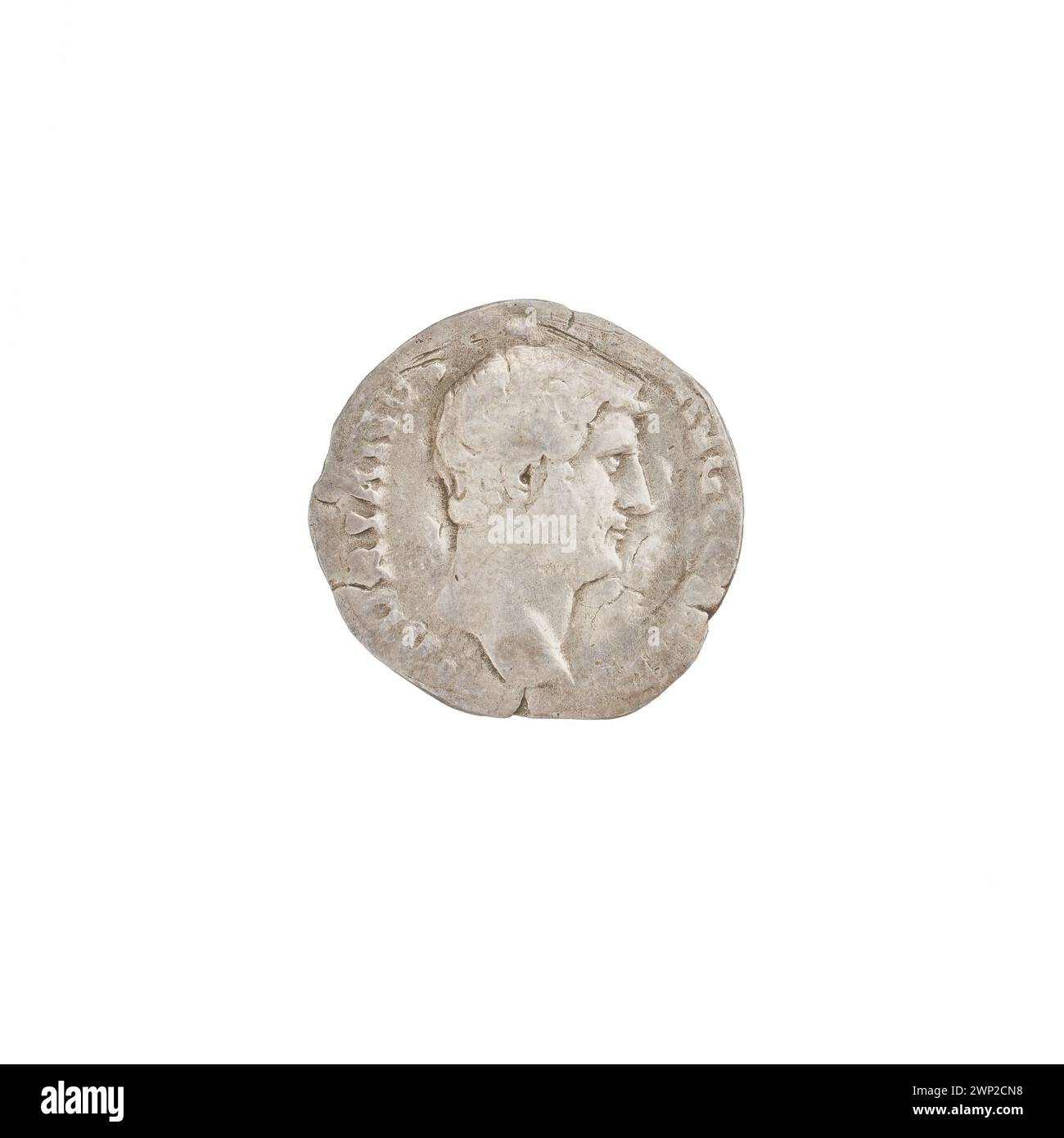 Hadrian denarius (134-138) depicting Fortuna with heads, abundance ...