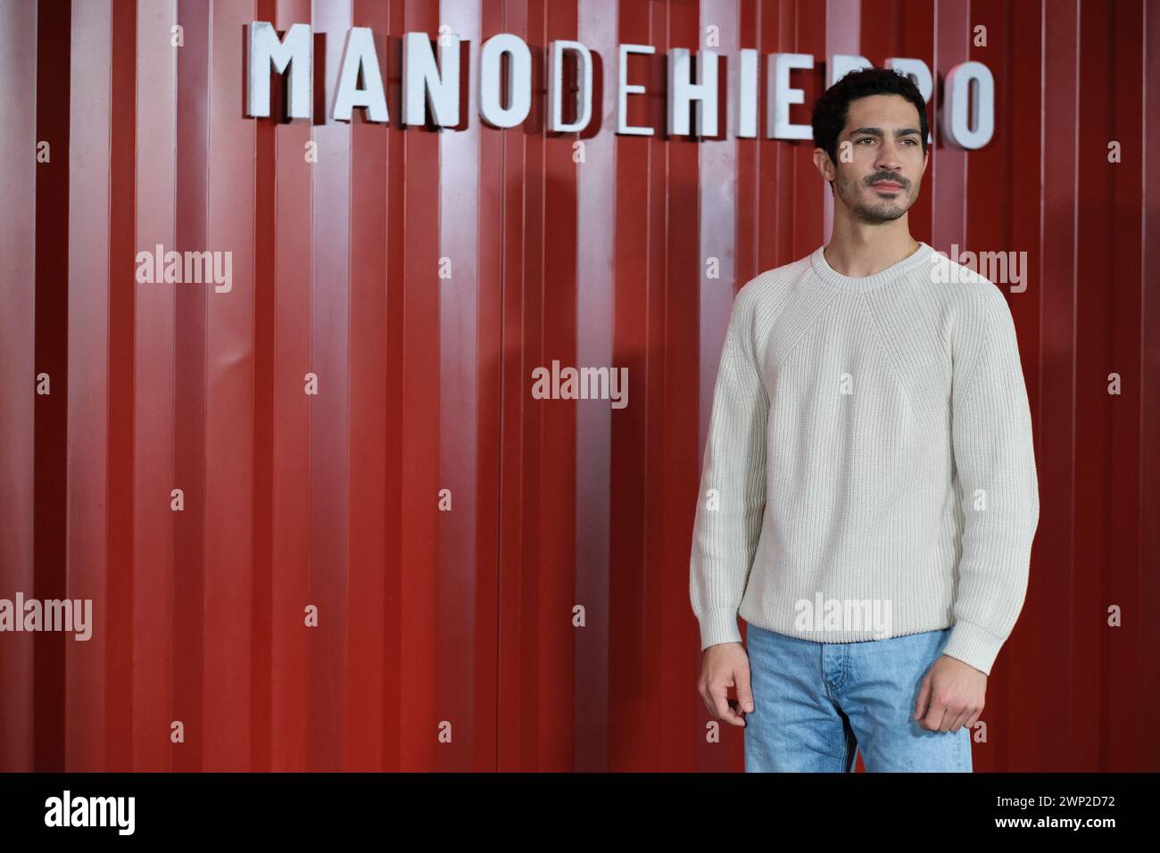 Actor Chino Darín attends the presentation of "Mano De Hierro" at Hotel ...