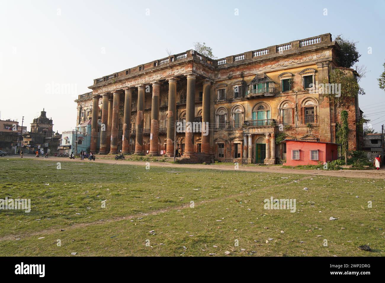 Dilapidated Andul Royal Palace (Established on May 1, 1834 CE). The ...