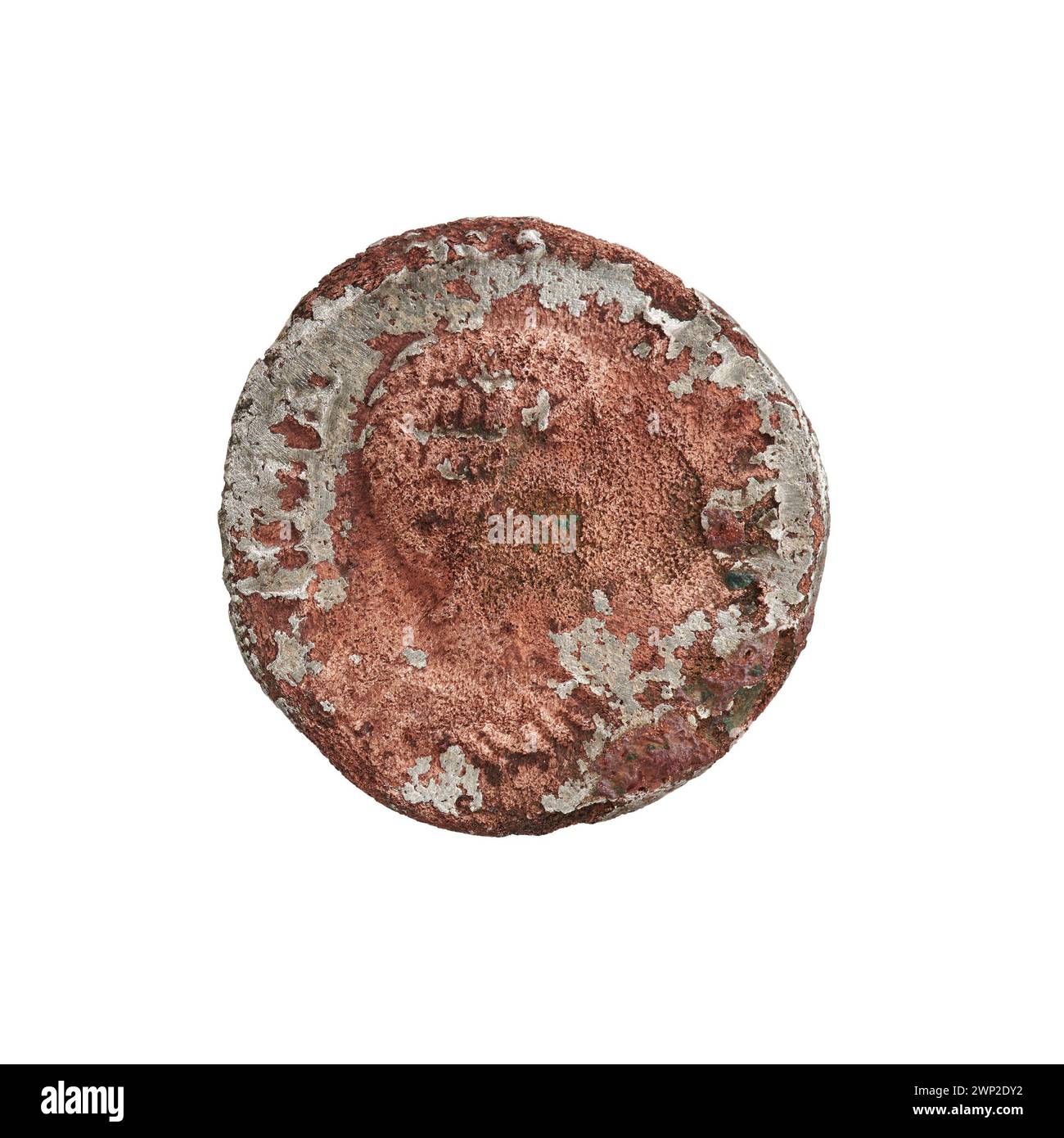 Subaerat denarius coin depicting Julia Domna, Roman Empress (193-211 CE ...