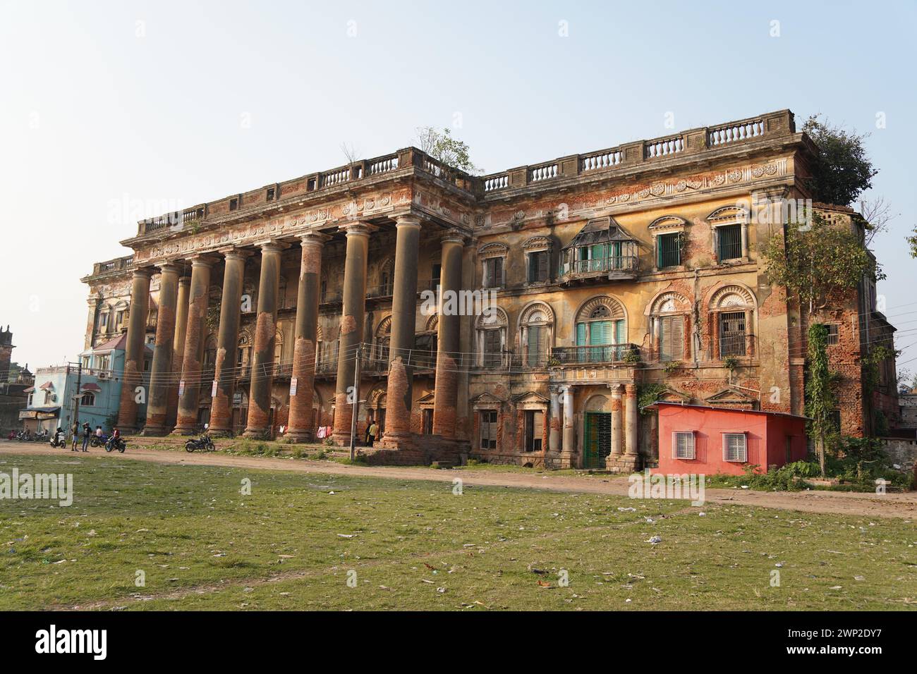 Dilapidated Andul Royal Palace (Established on May 1, 1834 CE). The ...