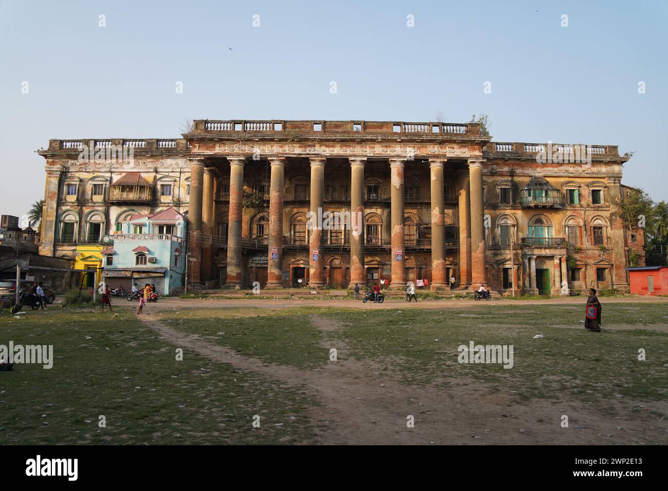 Dilapidated Andul Royal Palace (Established on May 1, 1834 CE). The ...