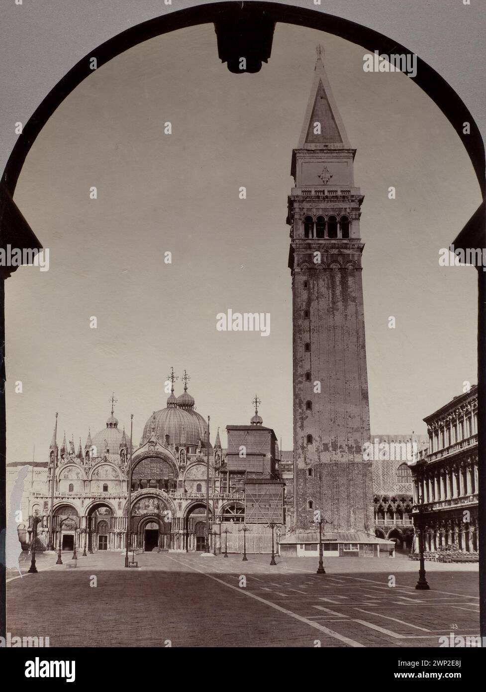 Photograph of St. Mark's Basilica in Venice, Italy, taken by Carlo ...