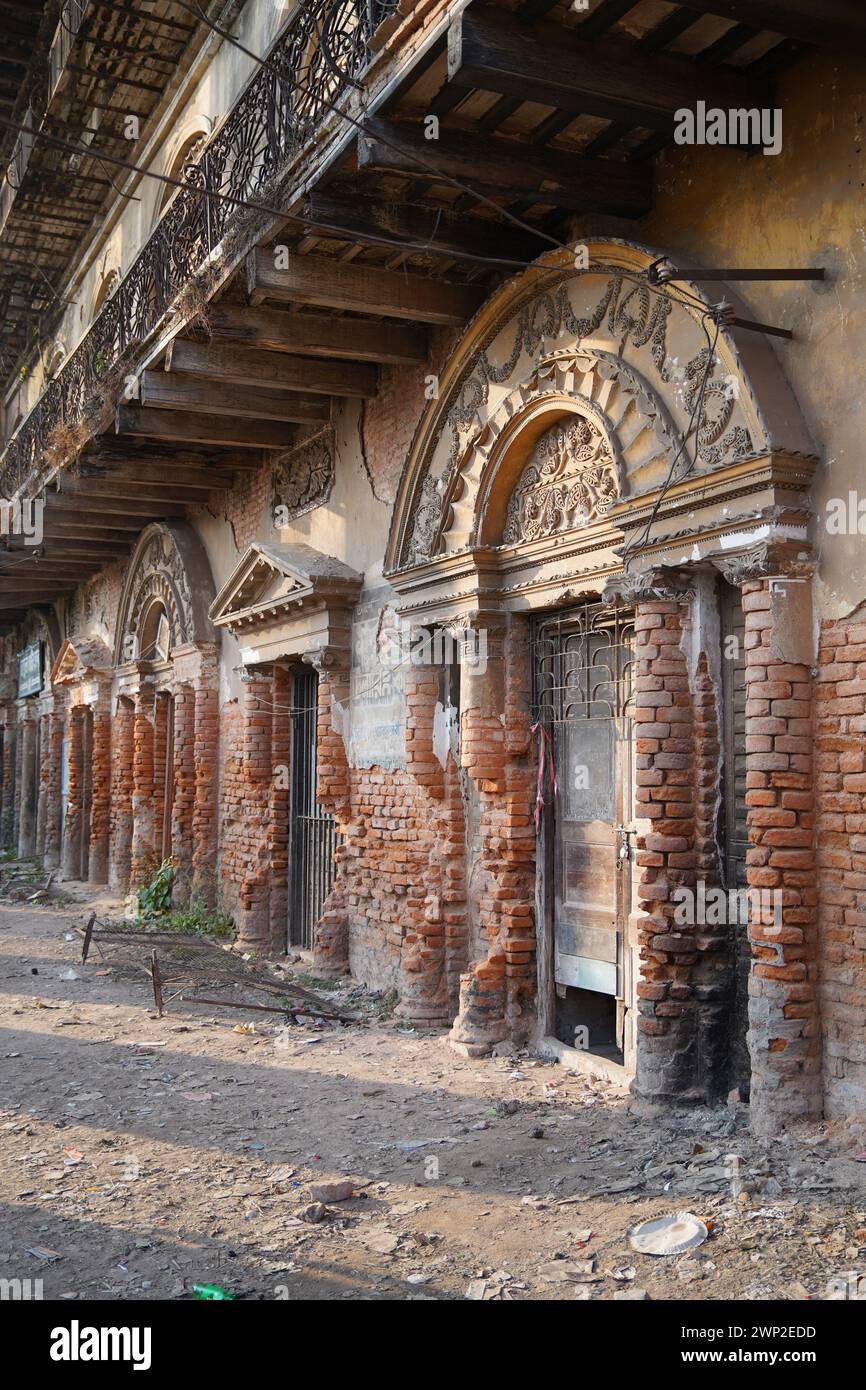 Dilapidated Andul Royal Palace (Established on May 1, 1834 CE). The ...