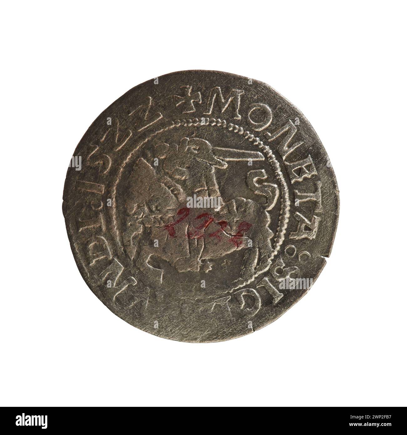 Lithuanian penny minted in 1522 under King Zygmunt I Stary of Poland ...