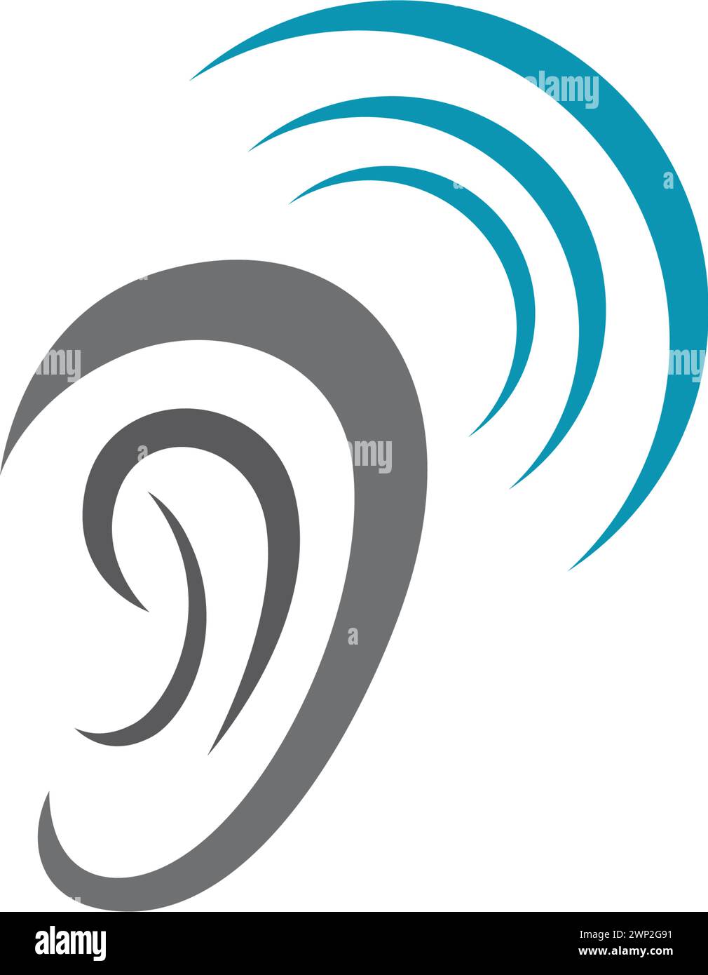 Ear logos hi-res stock photography and images - Alamy