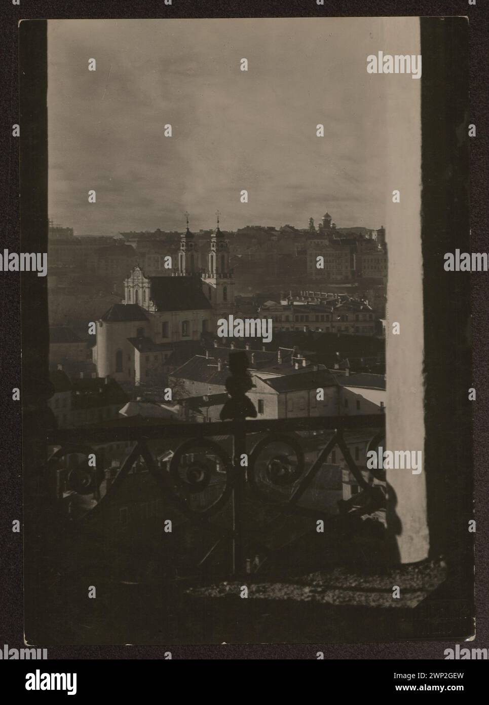 A view of St. Catherine Church in Vilnius, photographed by Jan Bu Hak ...