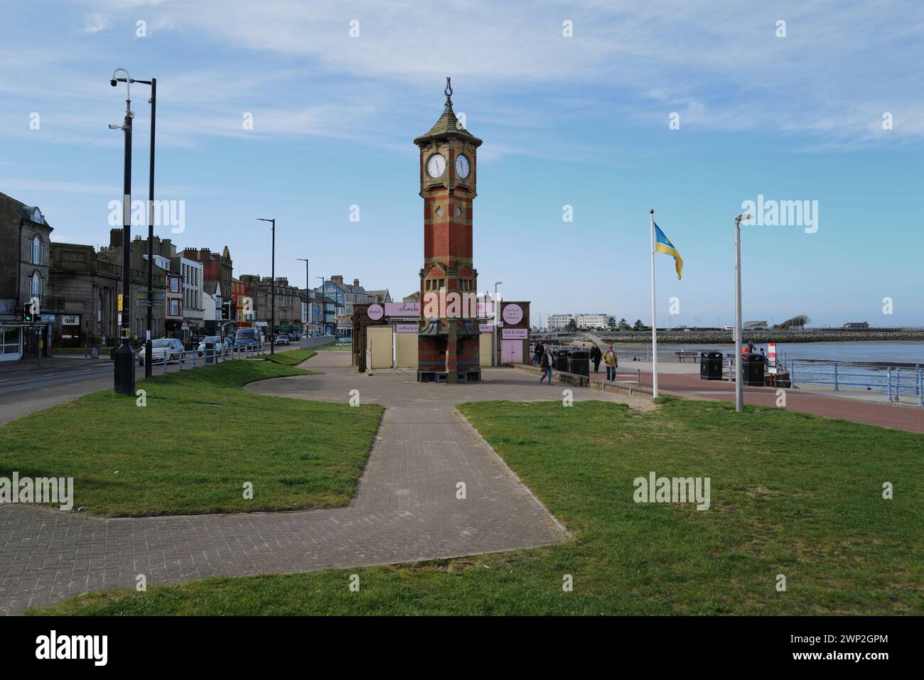 Morecambe beach tower hi-res stock photography and images - Alamy