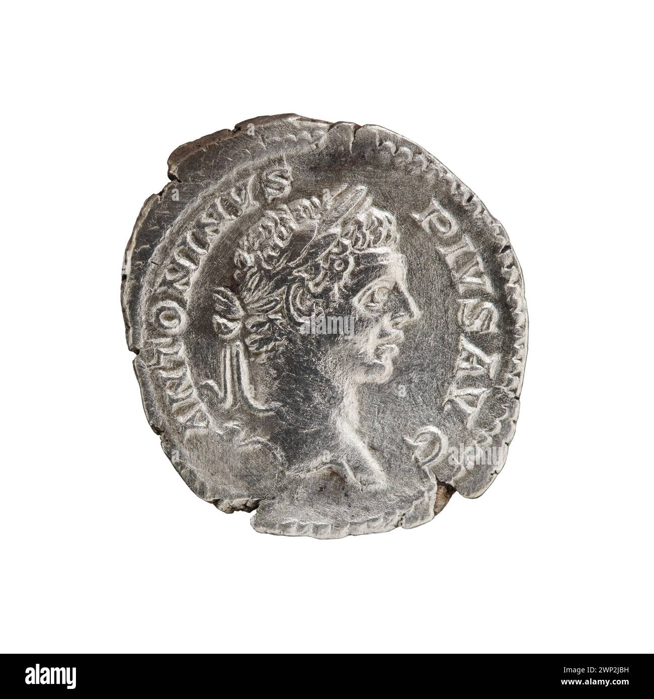 Emperor caracalla roman silver denarius hi-res stock photography and ...