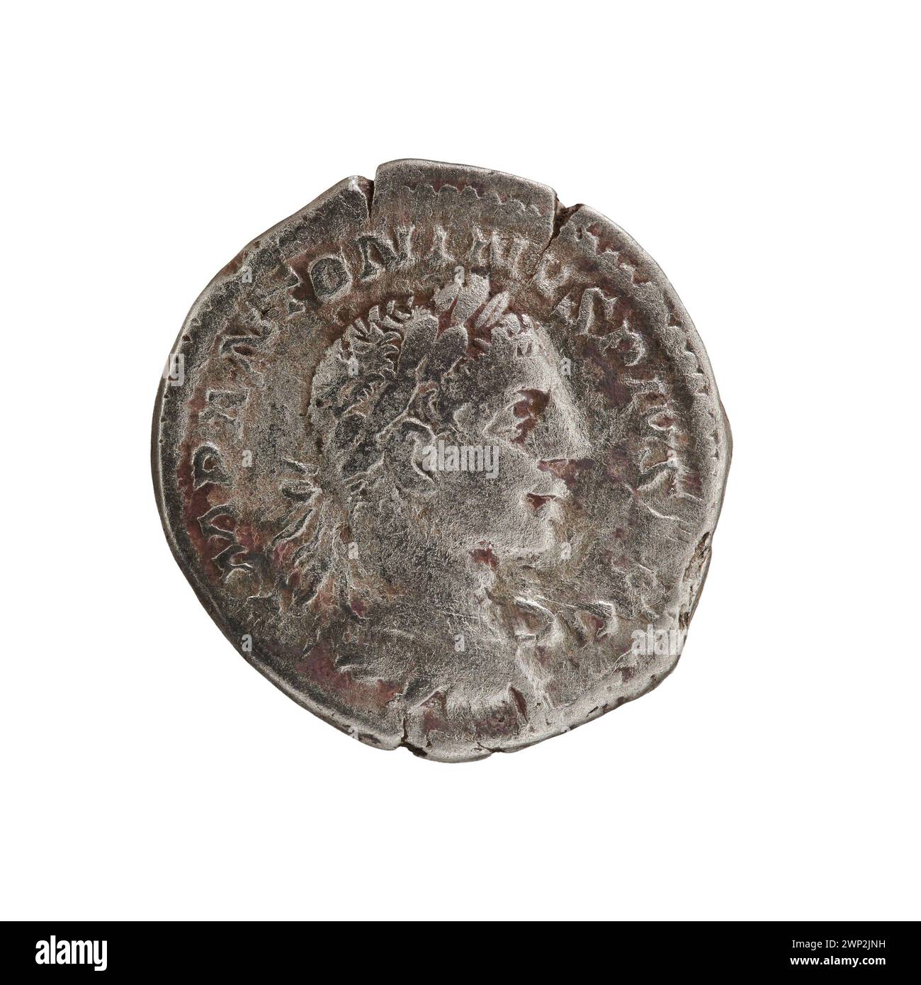 Silver denarius coin from 220 minted under Emperor Heliogabalus (218 ...
