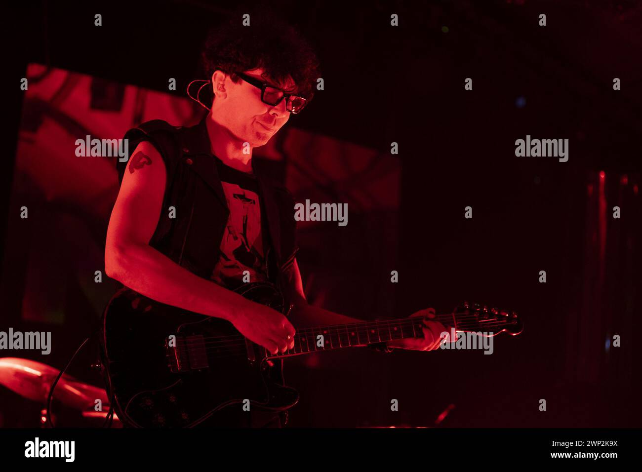 Rome, Italy. 03rd Mar, 2024. Andrea Appino packs the Largo Venue in ...