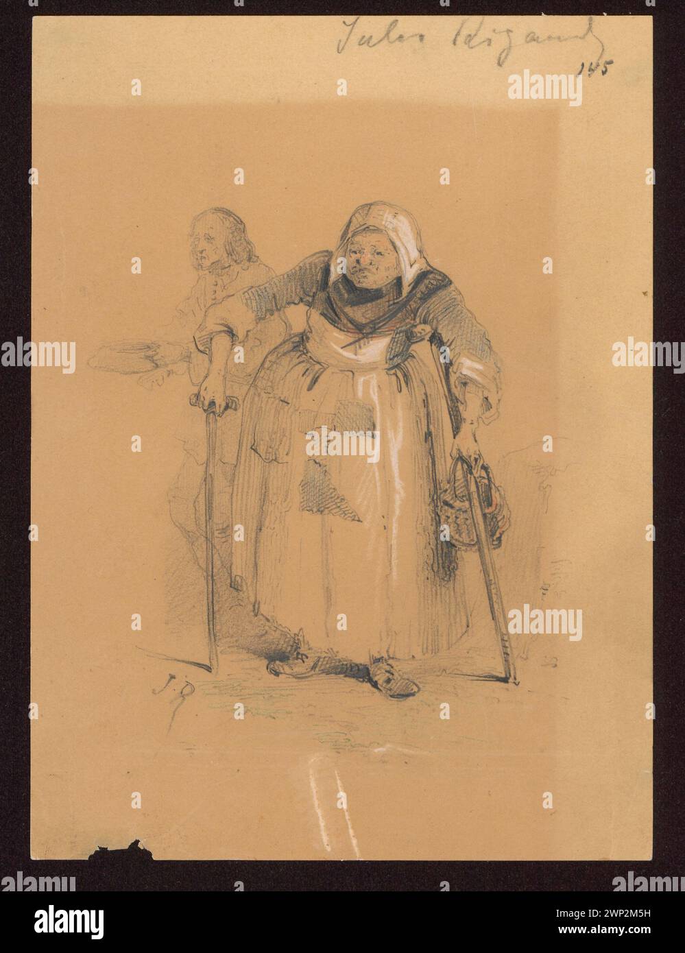 A couple of ebrains; Rigo, Jules Alfred Vincent (1810-1892); around ...