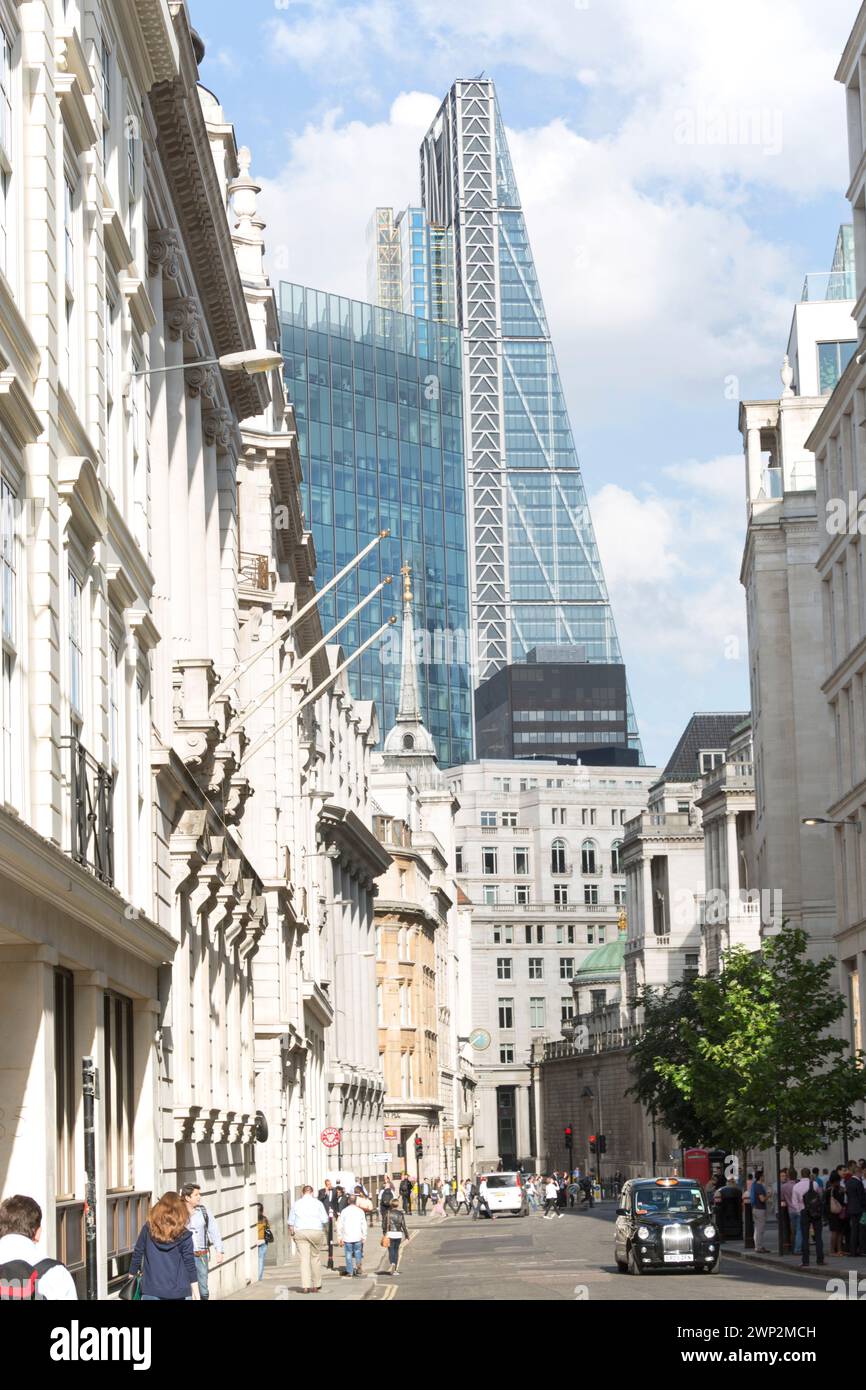 UK, London, the Leadenhall Building (The Cheesegrater Stock Photo - Alamy