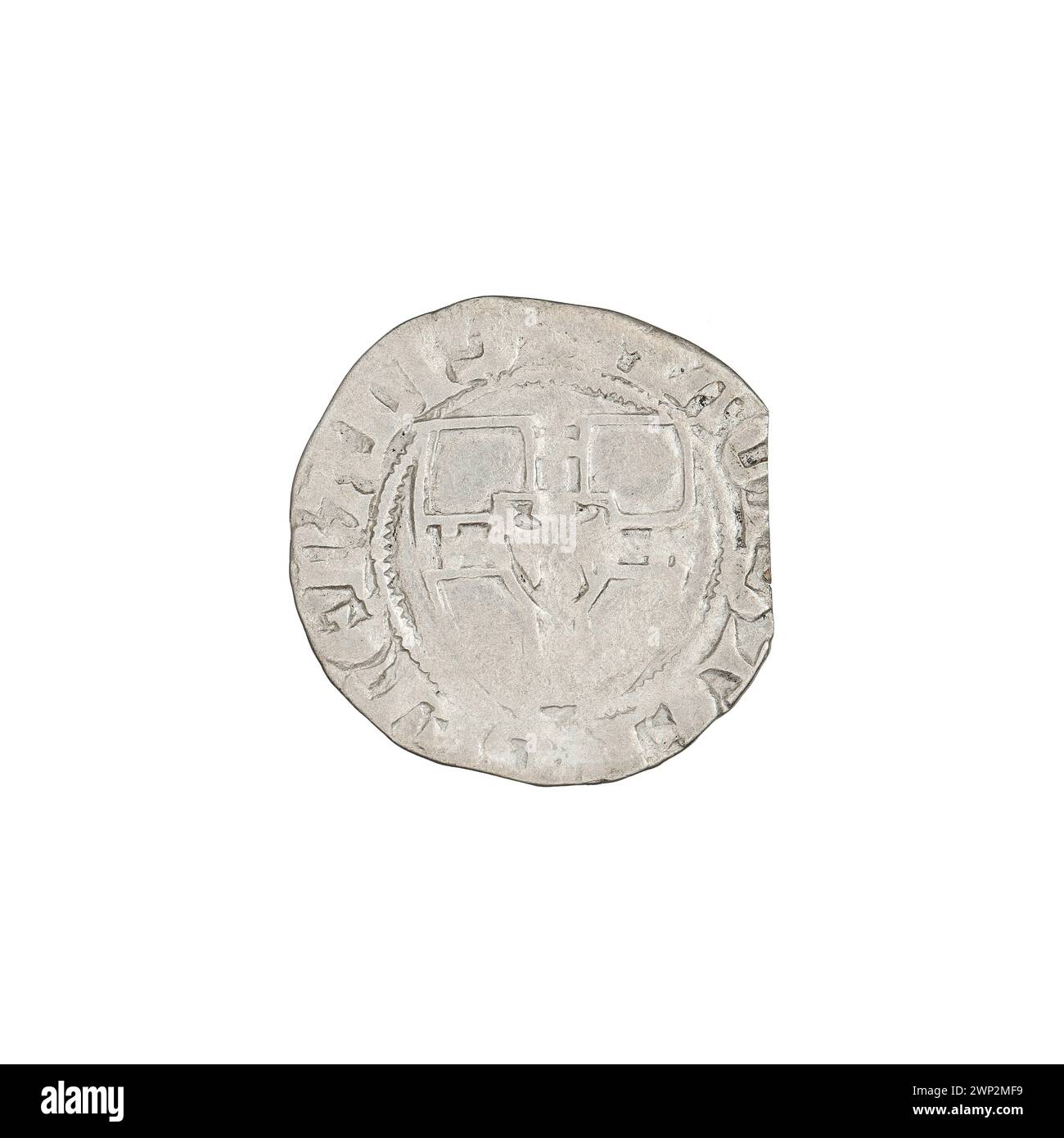 A cross quarter coin from Firchen issued during the rule of Winrych von ...
