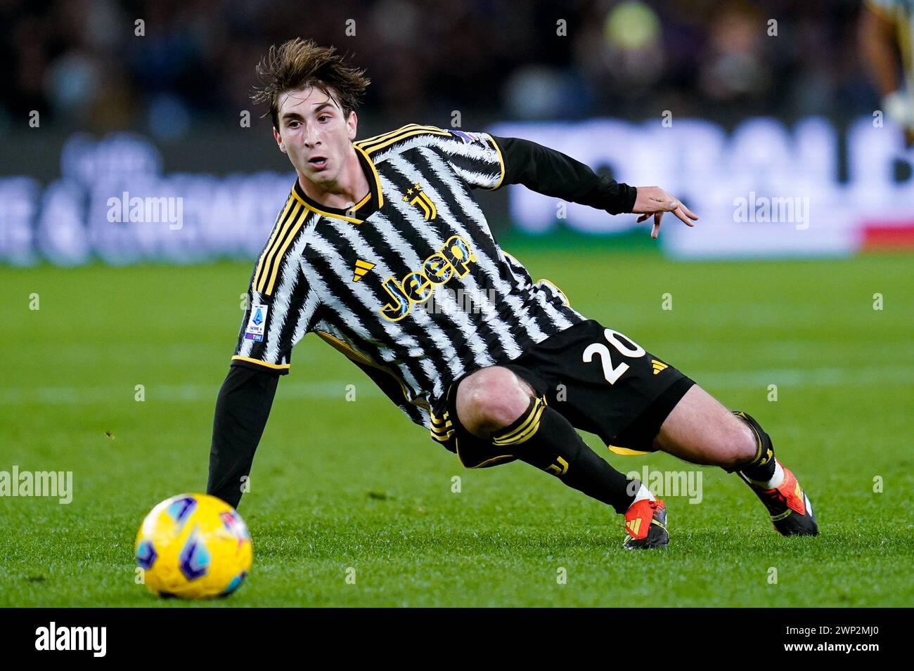 Naples, Italy. 03rd Mar, 2024. Fabio Miretti of Juventus FC during the ...
