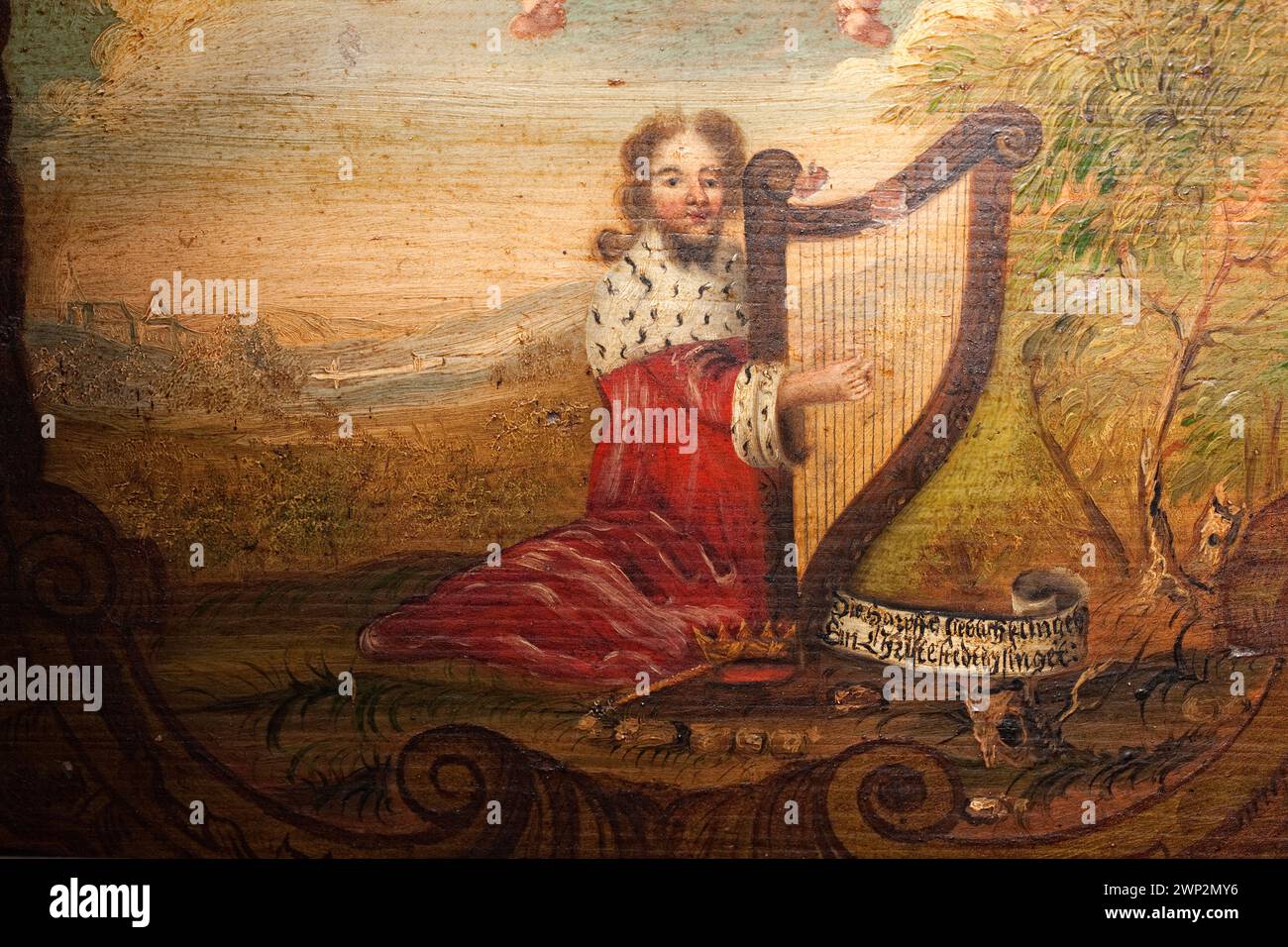 Psaltery hi-res stock photography and images - Alamy