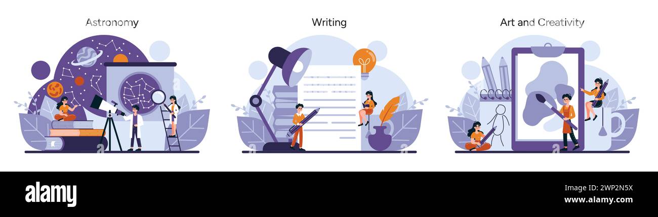 Literary craft Stock Vector Images - Alamy