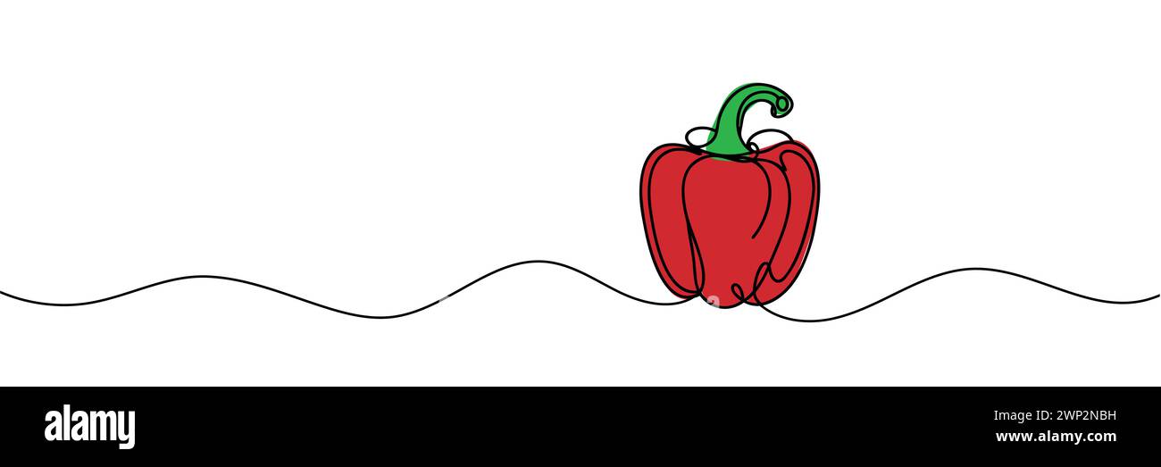 Bell pepper in continuous hi-res stock photography and images - Alamy