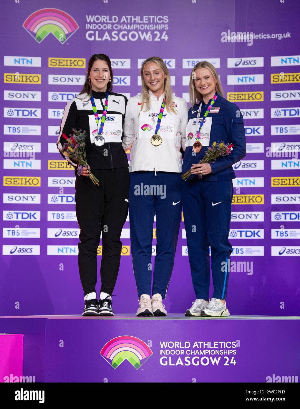 Eliza McCartney (New Zealand Silver), Molly Caudery (Great Britain Gold ...