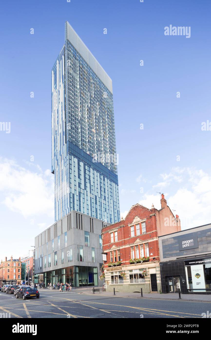 UK, Manchester, the Beetham tower, Manchesters tallest building Stock ...