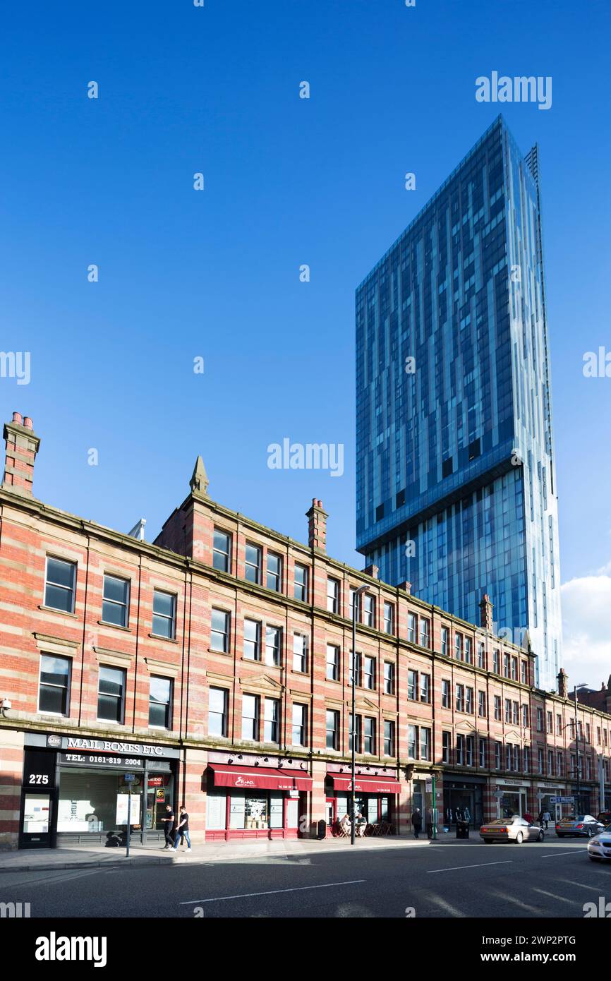 UK, Manchester, the Beetham tower, Manchester's tallest building Stock ...
