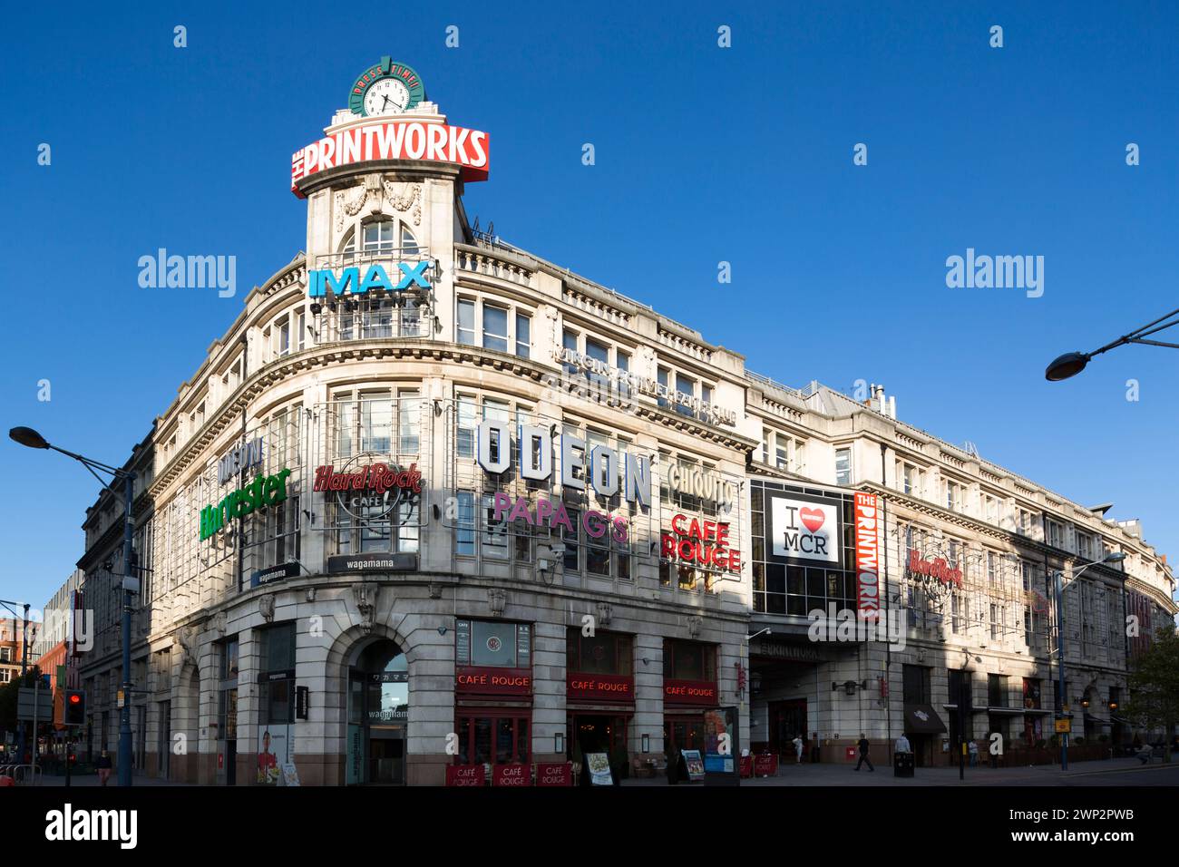 UK, Manchester, the print works, multicomplex shopping and cinema’s ...