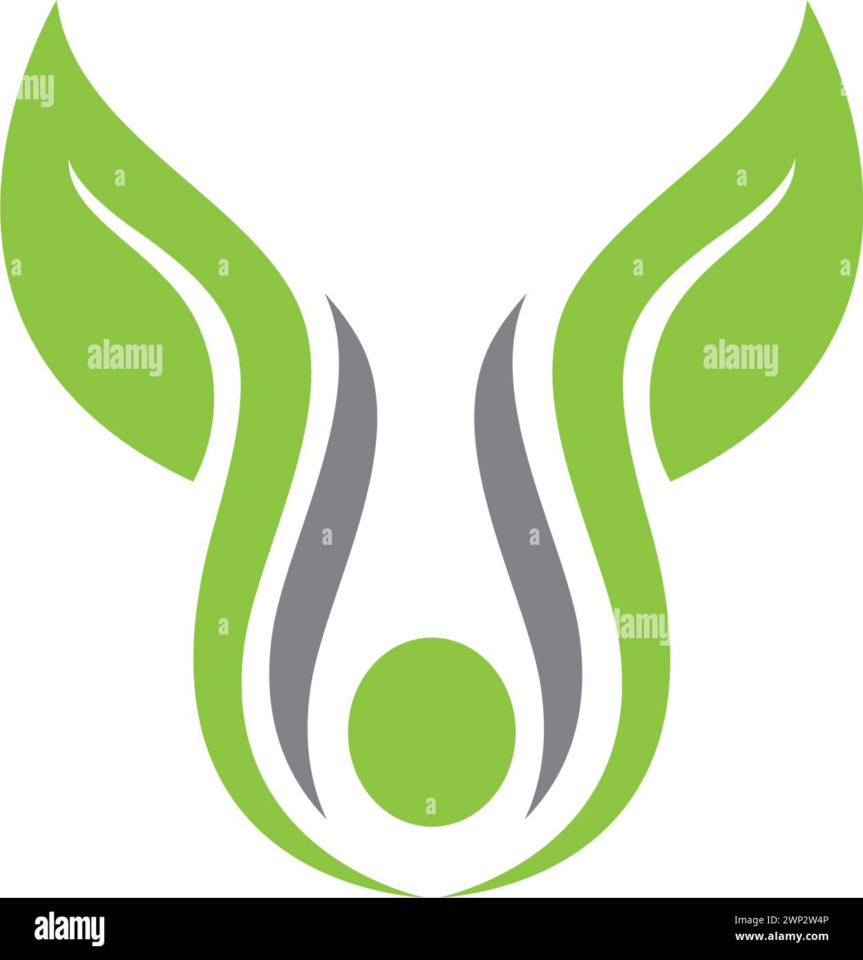 Human character logo sign Health care logo sign. Nature logo sign ...