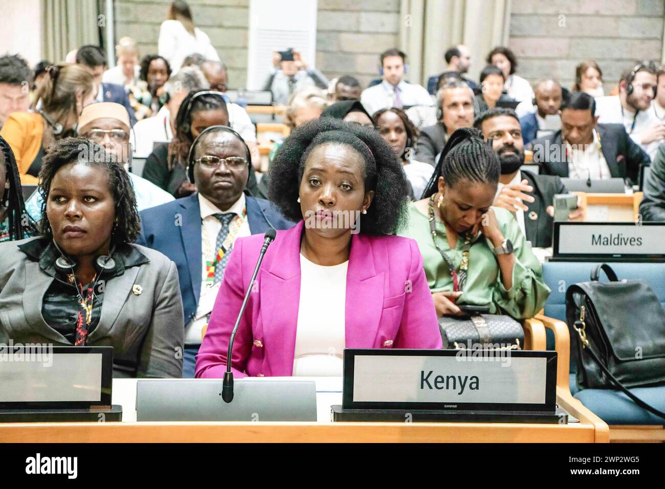 Kenya's Minister of Environment, Climate Change and Forestry, Soipan ...