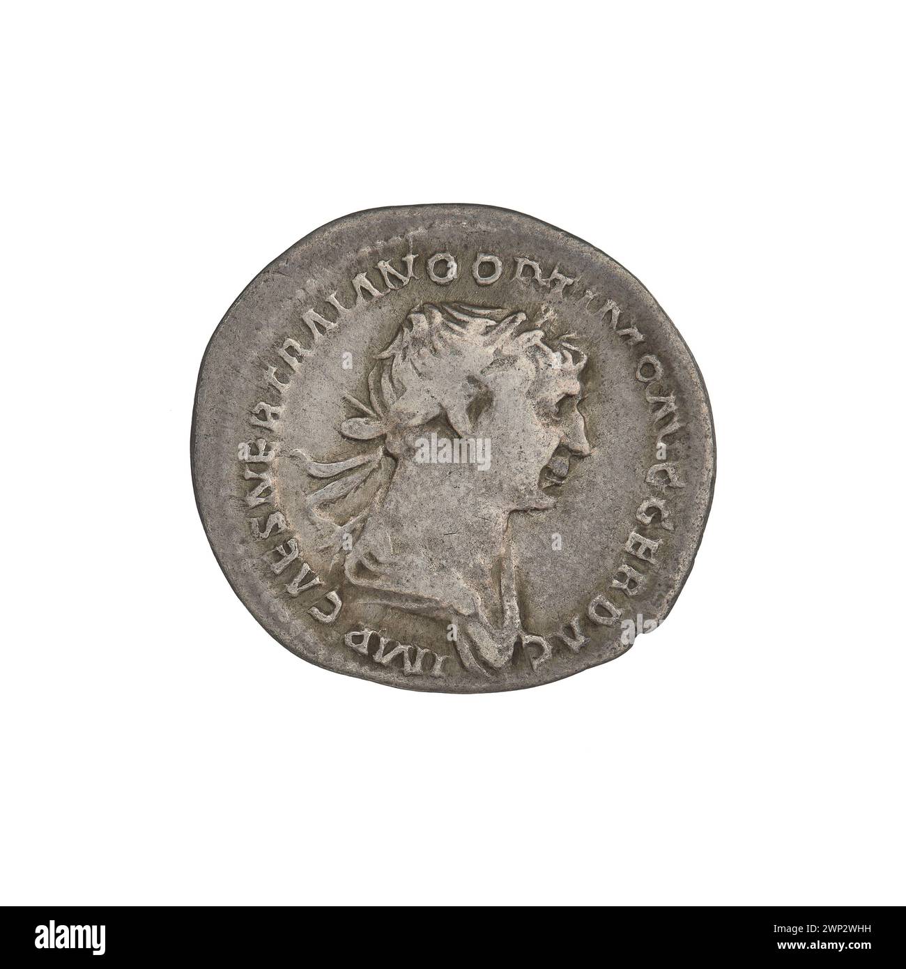 Denarius roman emperor trajan Cut Out Stock Images & Pictures - Alamy