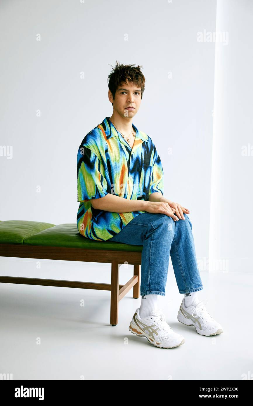 Julio Torres poses for a portrait to promote "Problemista" on Tuesday ...