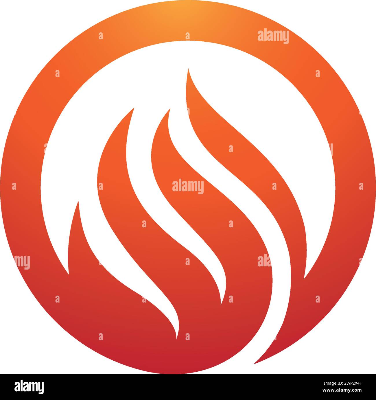 Fire flame Logo Template vector icon Oil, gas and energy logo concept ...
