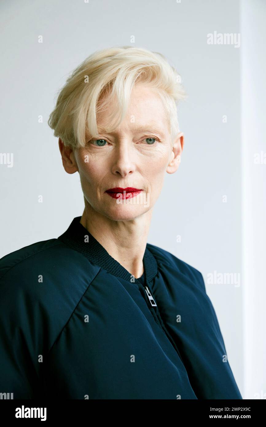 Tilda Swinton poses for a portrait to promote "Problemista" on Tuesday ...