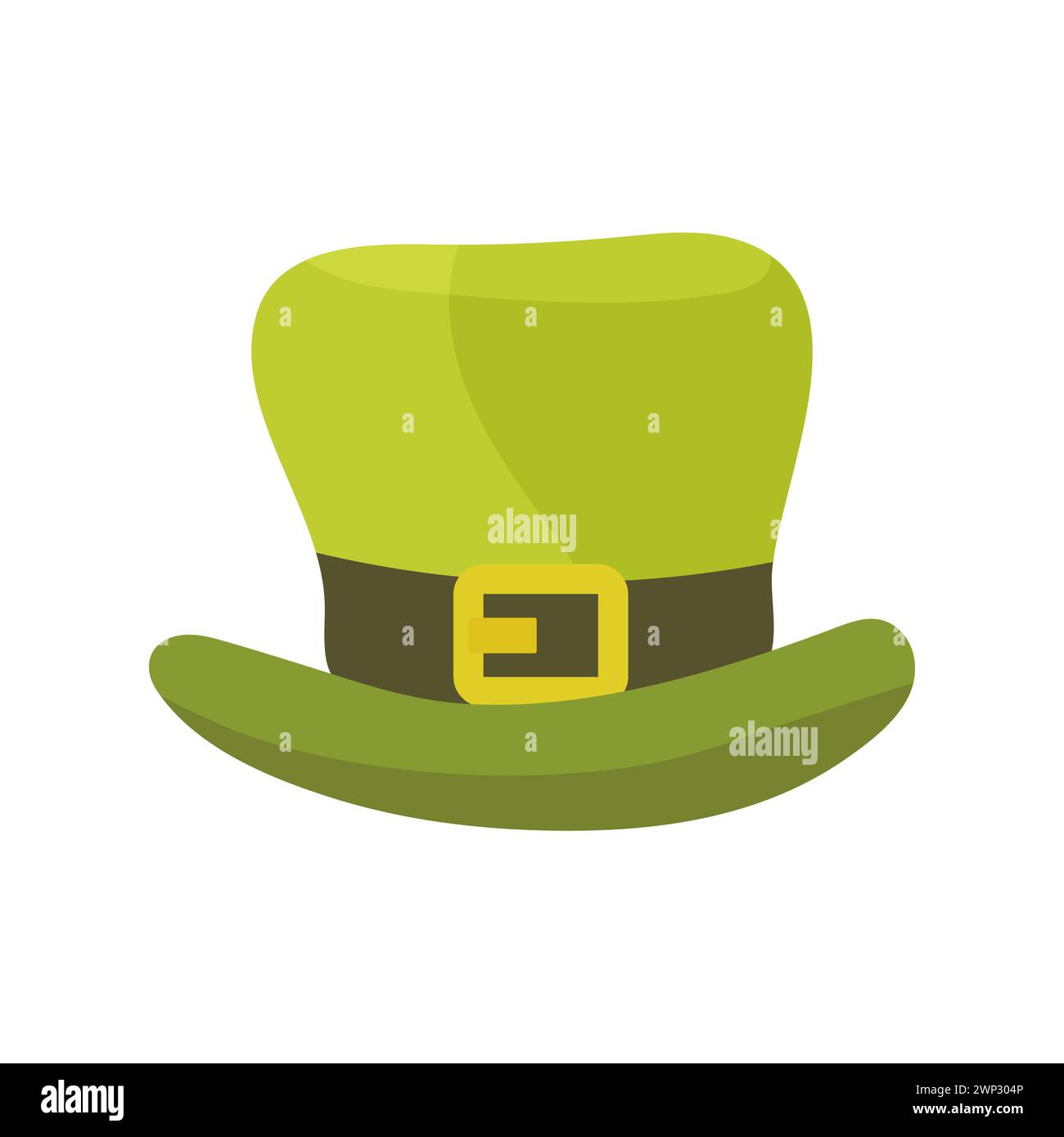 St patrick's day, green hat . vector illustration on white background ...