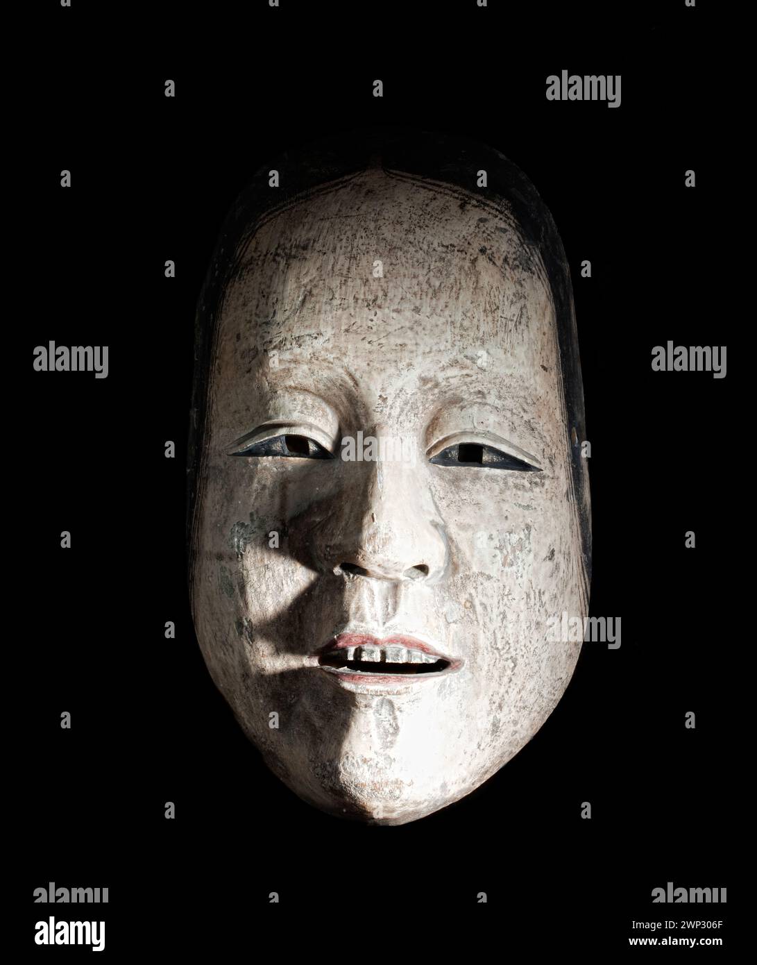 Naki-ZOH, Fushikizoh, an old traditional mask from the Japanese Noh ...