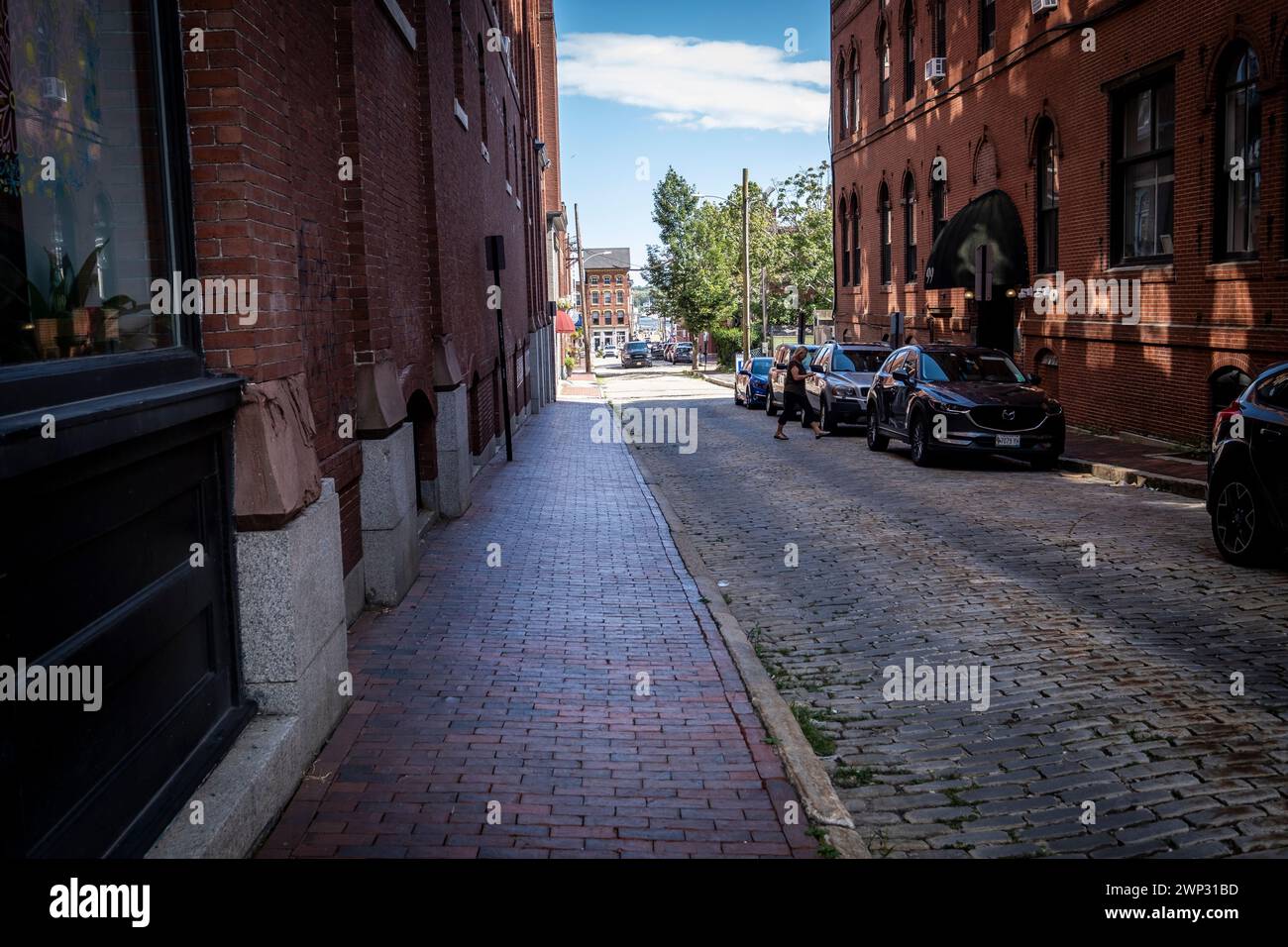 Downtown portland maine hi-res stock photography and images - Alamy