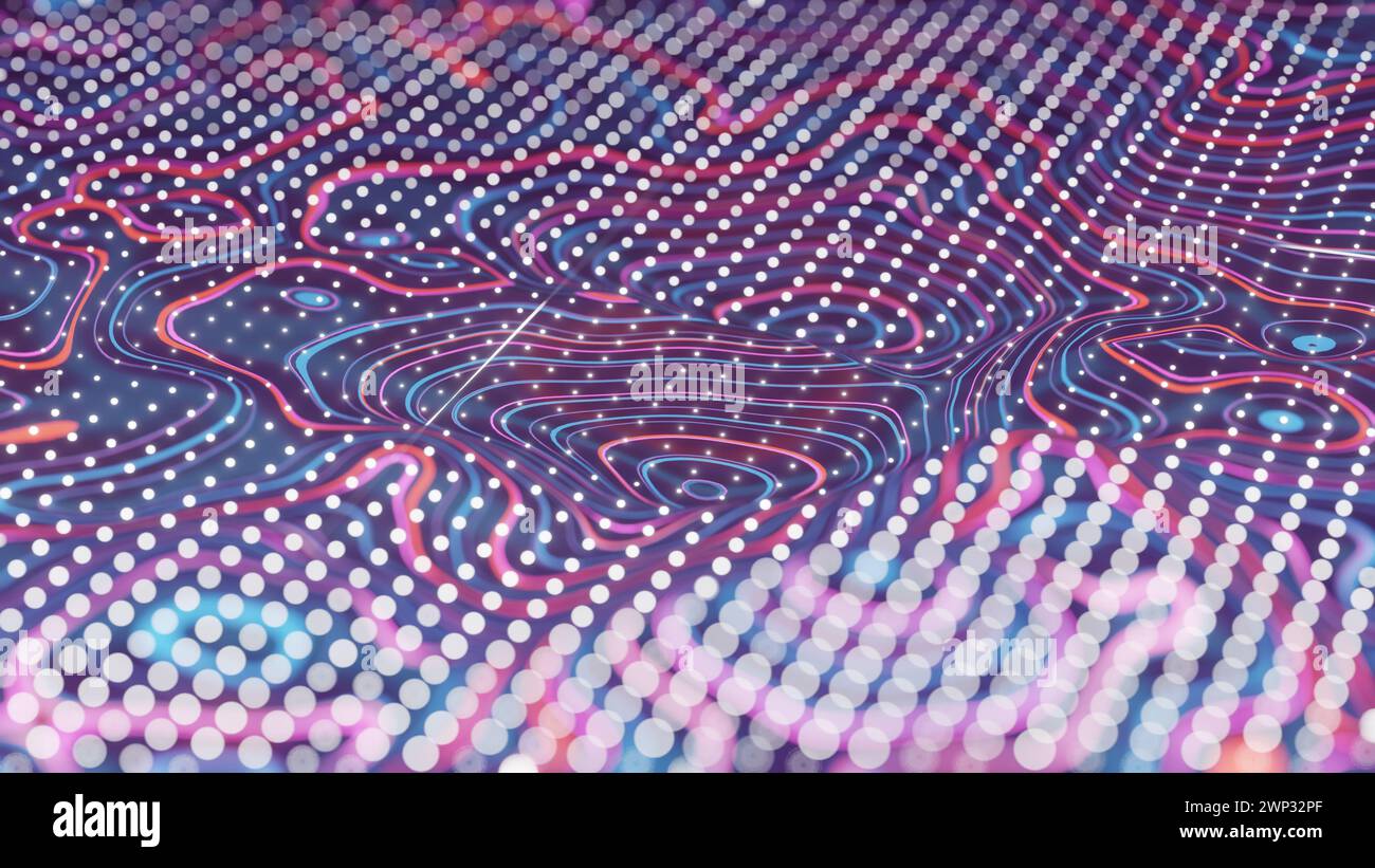 Neon retro wave, a vibrant and nostalgic aesthetic reminiscent of the ...