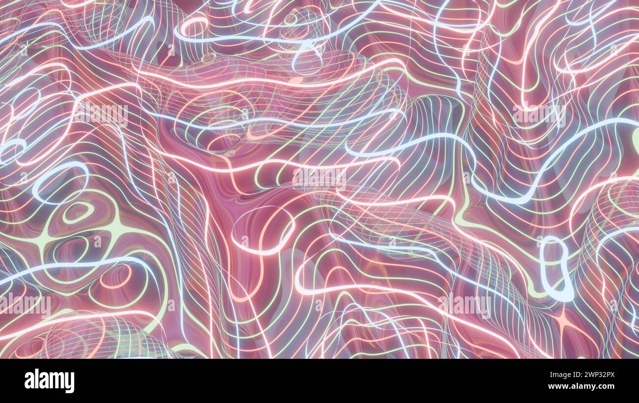 Neon retro wave, a vibrant and nostalgic aesthetic reminiscent of the ...