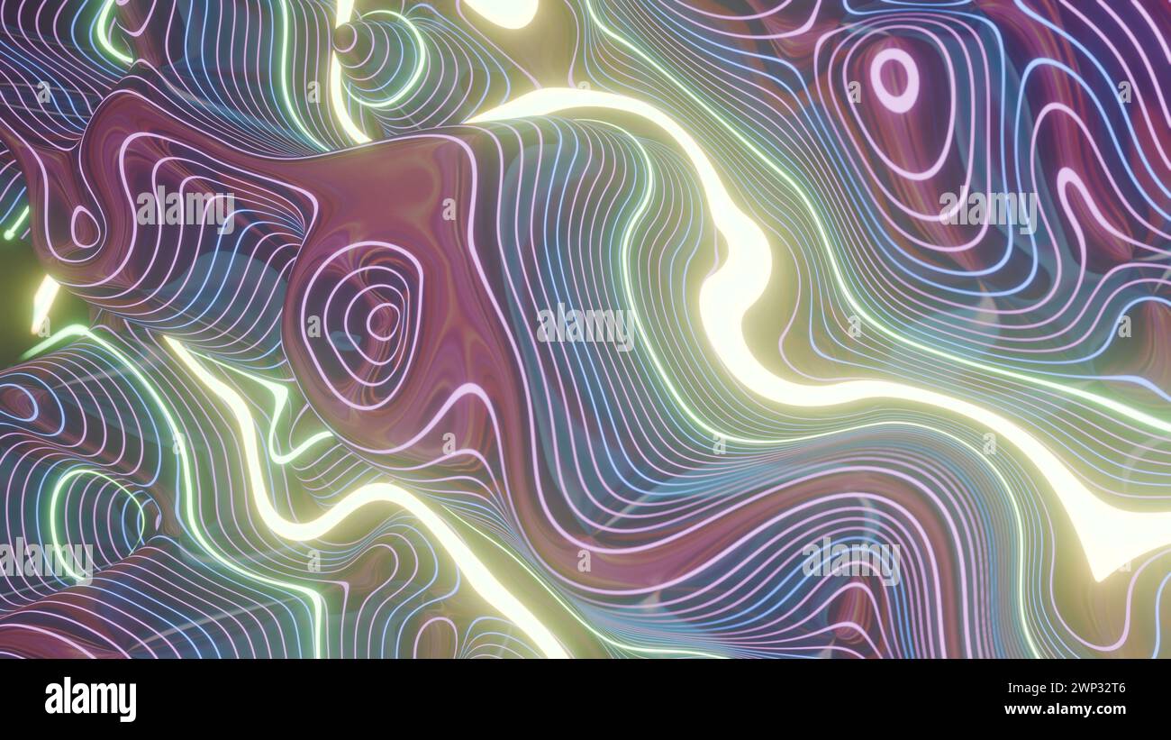 Neon retro wave, a vibrant and nostalgic aesthetic reminiscent of the ...