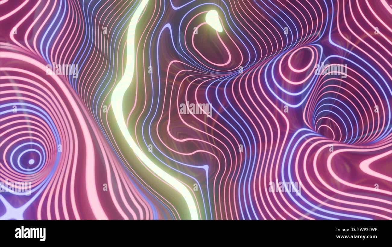 Neon retro wave, a vibrant and nostalgic aesthetic reminiscent of the ...