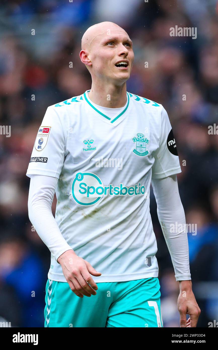 Southampton's Will Smallbone during the Sky Bet Championship match at ...