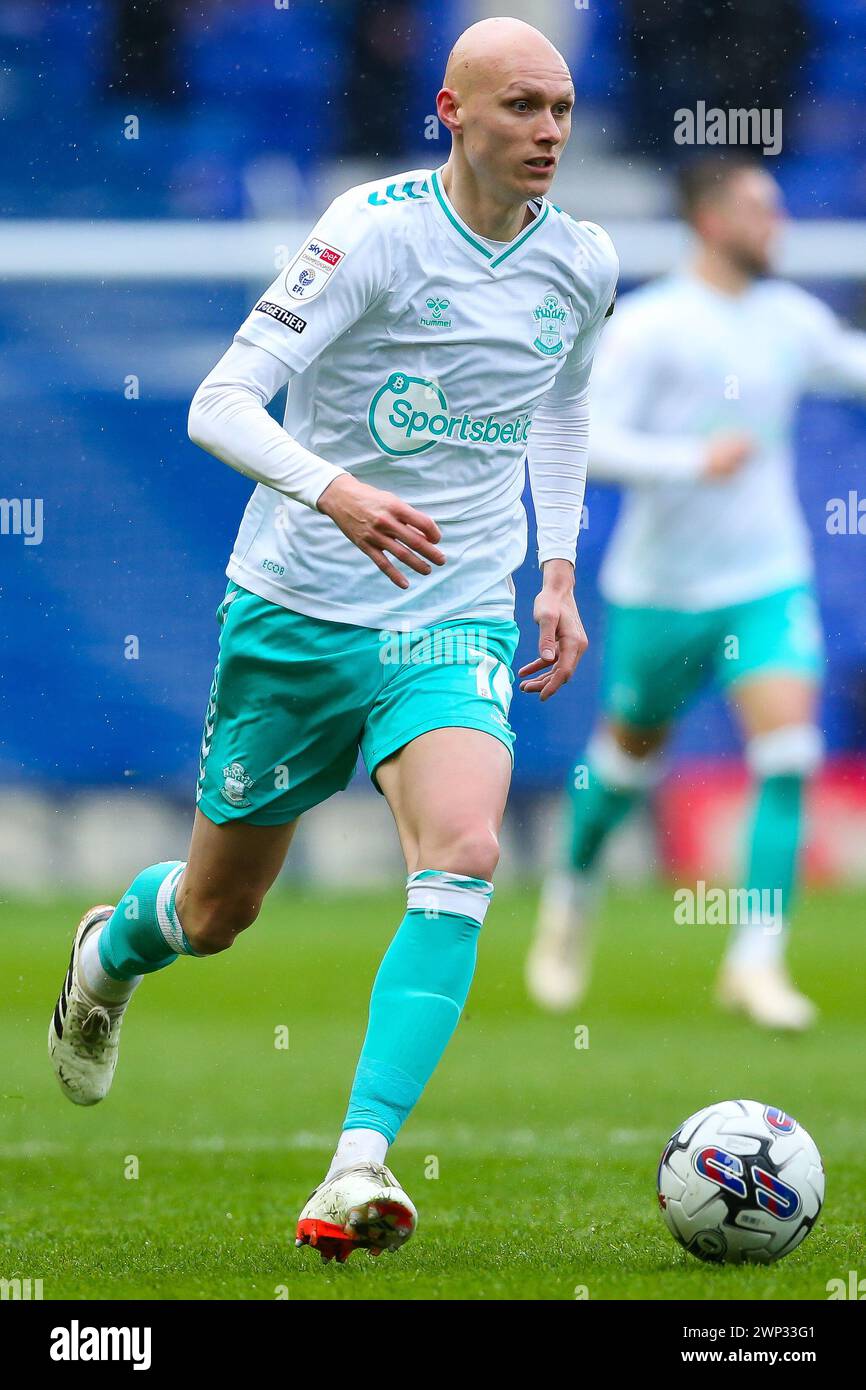 Southampton's Will Smallbone during the Sky Bet Championship match at ...